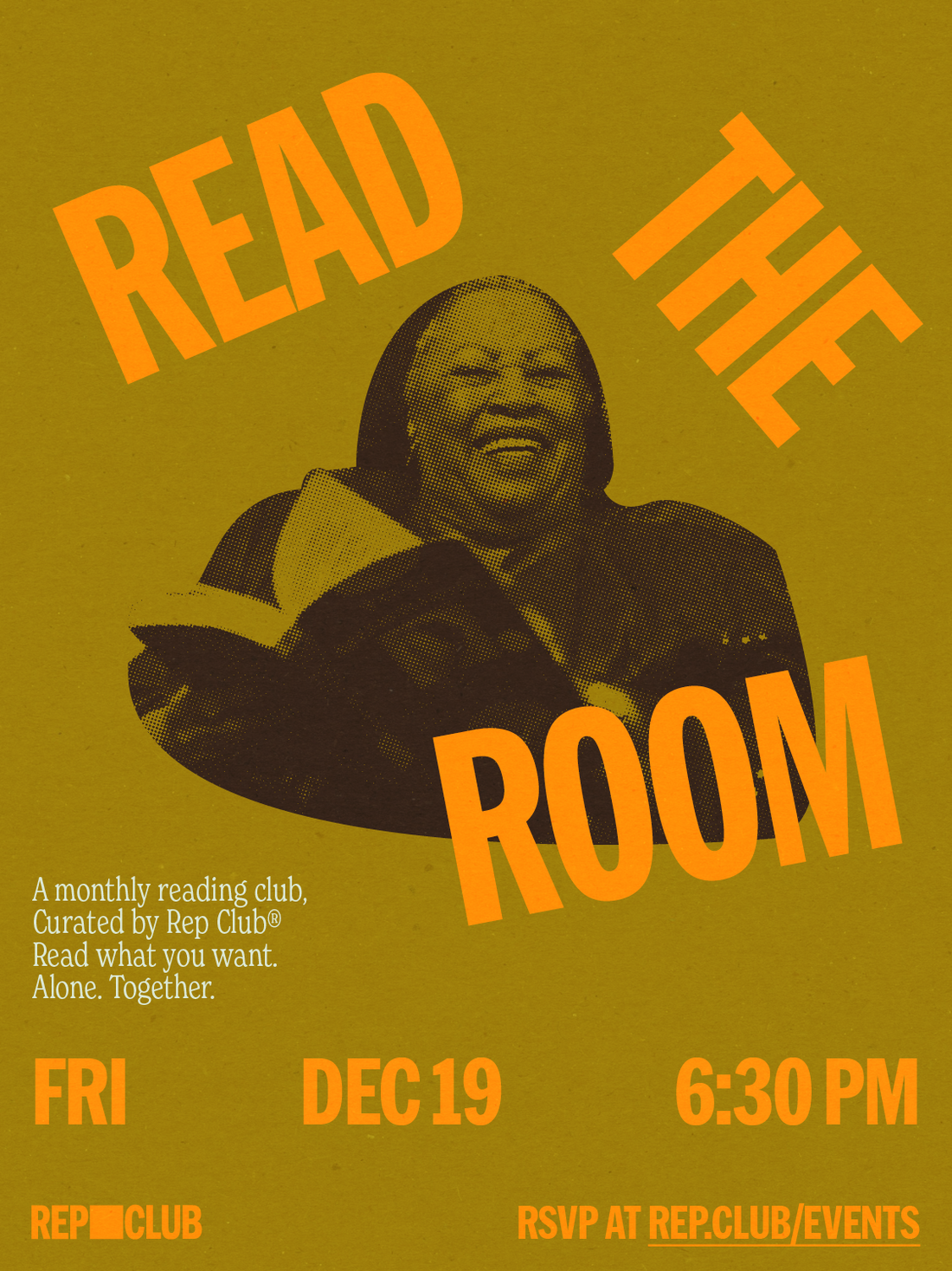 December 19th EVENT: Read The Room – Reparations Club