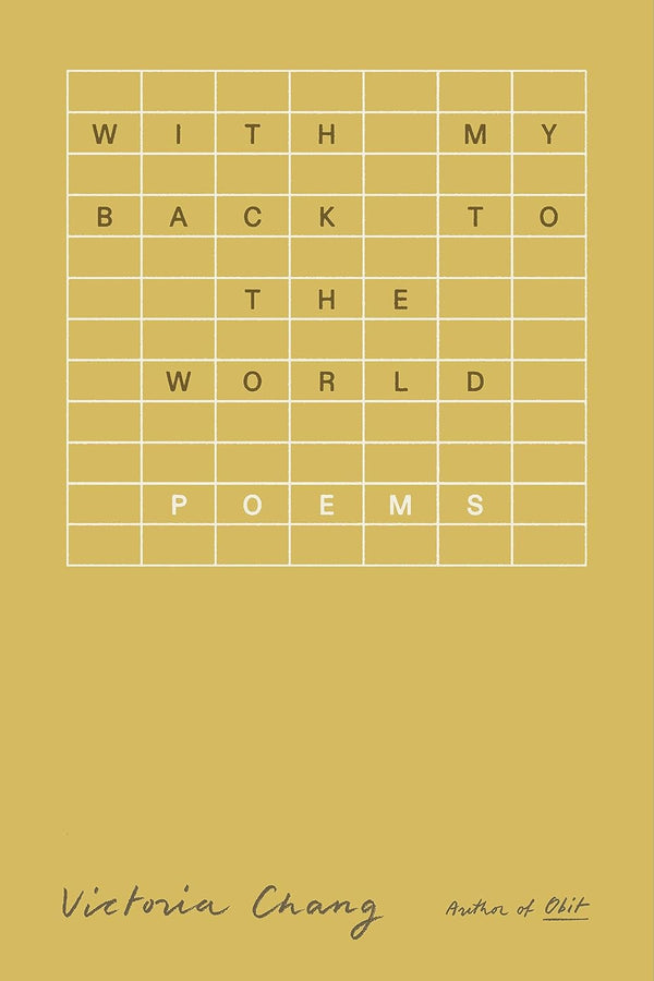 With My Back to the World: Poems – Reparations Club