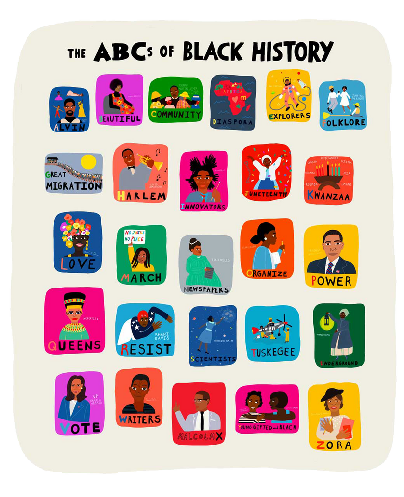 The ABCs of Black History Poster // *Indie Bookstore Day Exclusive ...